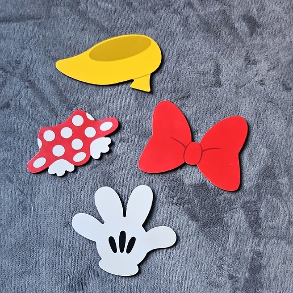 Disney | Other | Disney Minnie Mouse Body Parts Character Magnets Set ...